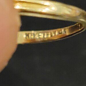 Jewelry | Vintage 14k Pure Yellow Gold Solitaire Pearl Kimberly Ring ...